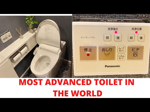 Most advanced toilet in the world | How to use Japanese toilet | Hi-Tech Japanese Toilet