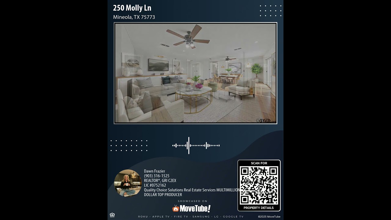 250 Molly Ln, Mineola, TX 75773 | 3 Bedroom Home For Sale