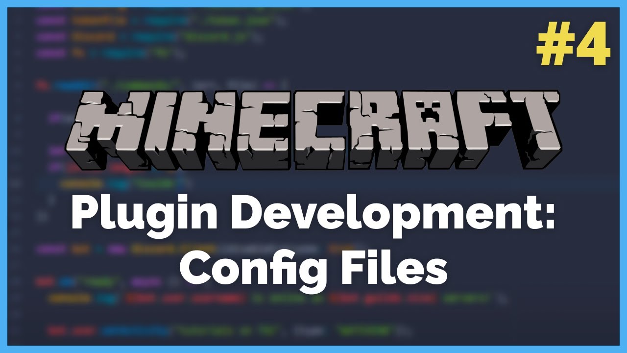 How to use configuration files - Minecraft Plugin Development Ep. 4