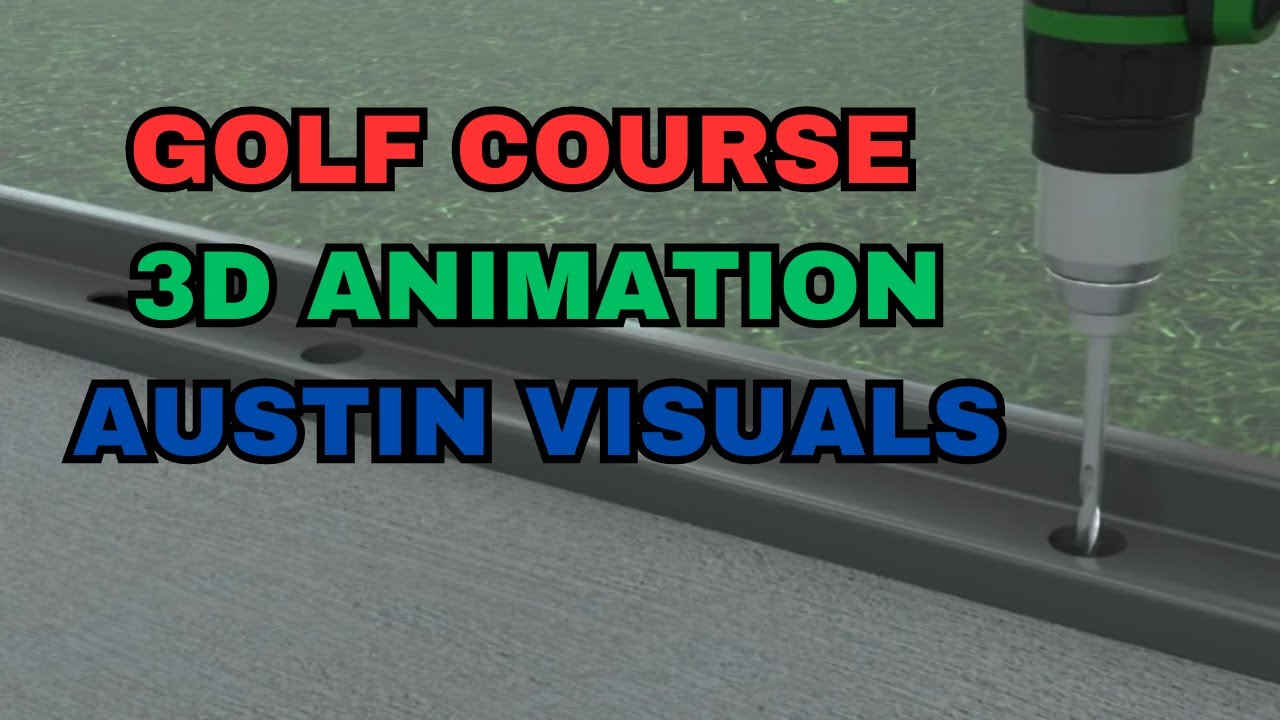 3D Animation Studio: Golf Course 3D Animation | Austin Visuals