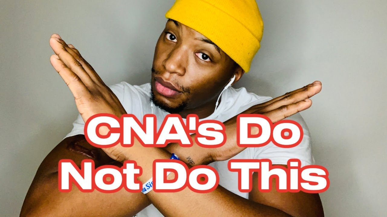3 Mistakes CNA's Should Never Make