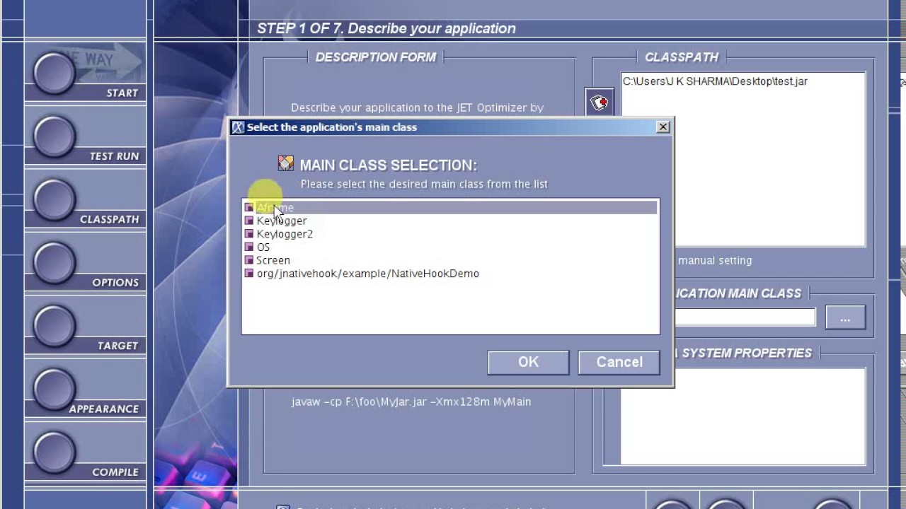Java to Exe using JET compiler