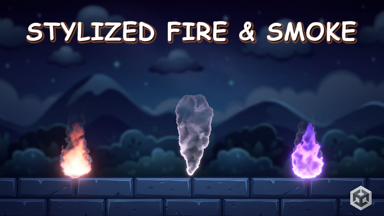 Stylized Fire & Smoke in Unity | Shader Graph VFX Tutorial