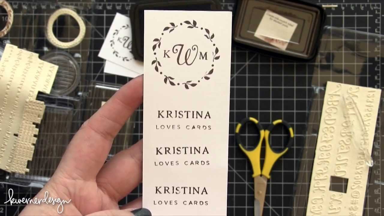 First Impression - Custom Stamp Setting Kit (filmed at YouTube Space LA)