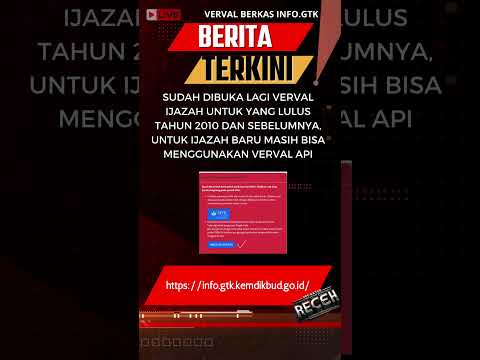Verval Ijazah Via Upload Berkas