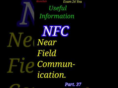 Useful Information || NFC Full Form ||#shorts || Part 37 ¦¦ Exam24You