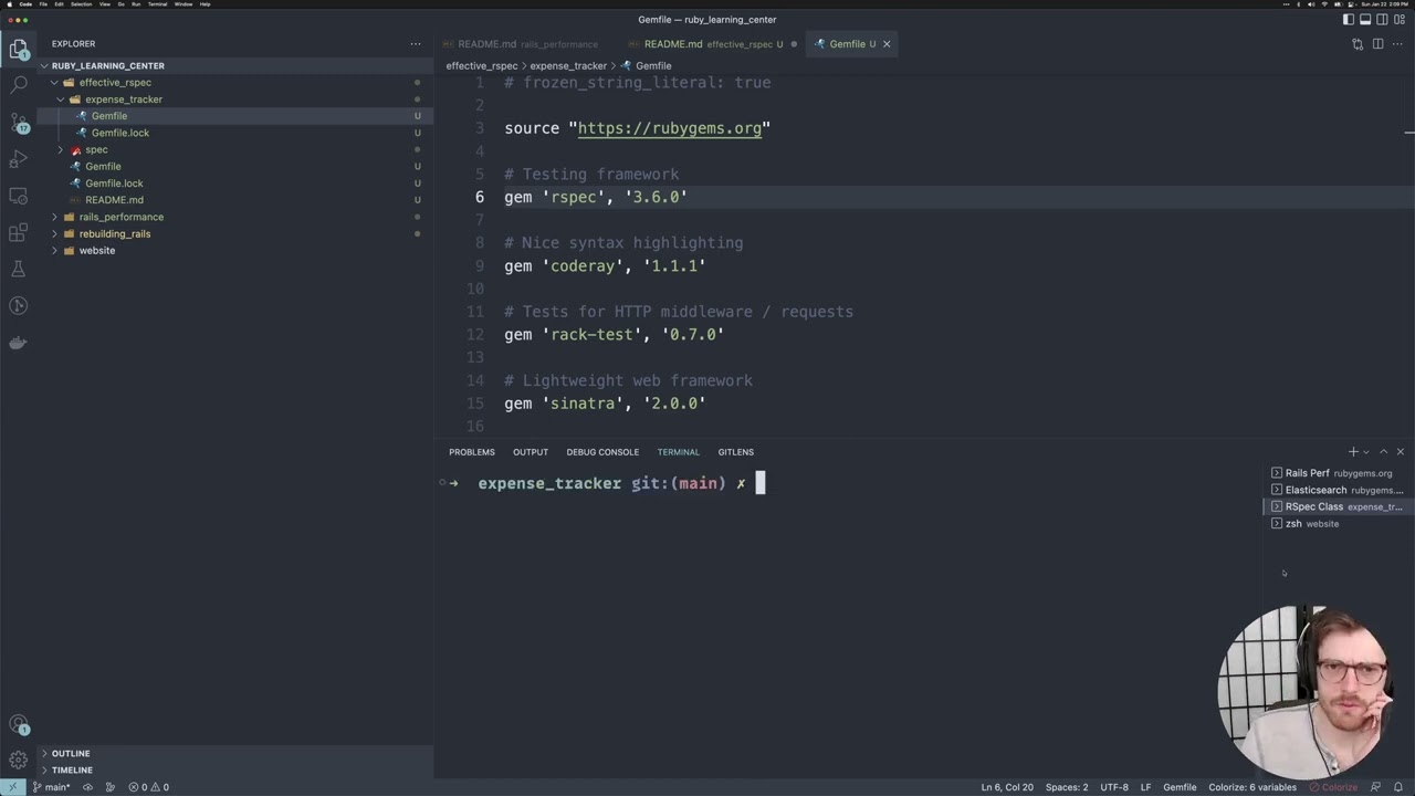 Ruby Learning Center - Effective Testing in RSpec 3 - Ch 4