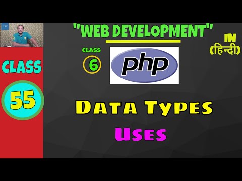 Learn Data Types in PHP || Web Development Classes in Hindi - Mind Luster