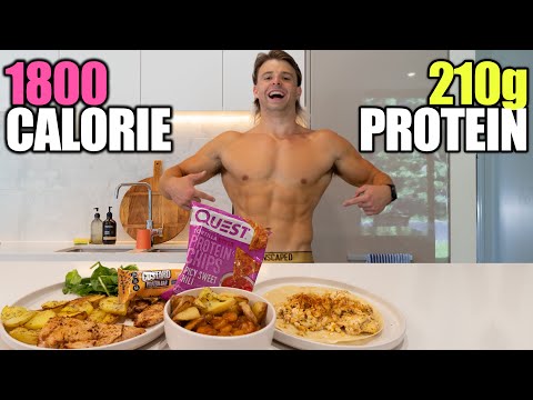 My Extreme 1800 Calorie Shredding Diet | LOSE FAT RAPIDLY