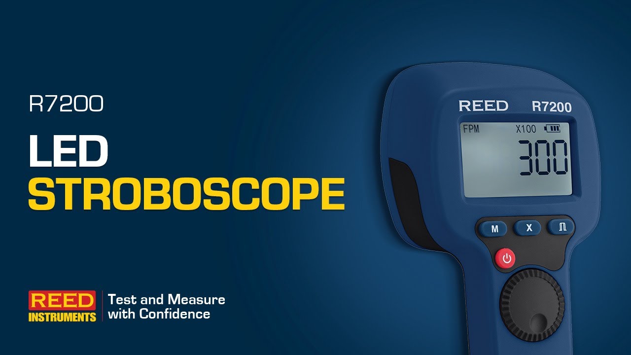 REED R7200 LED Stroboscope