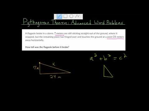 Pythagorean Theorem: Advanced Word Problems