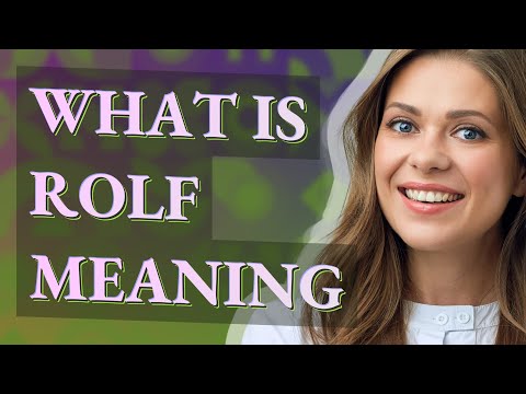 Rolf | meaning of Rolf