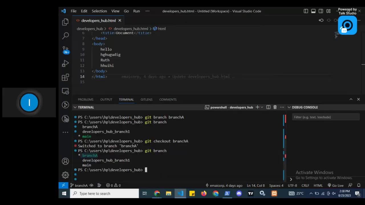 Deep dive into git and github