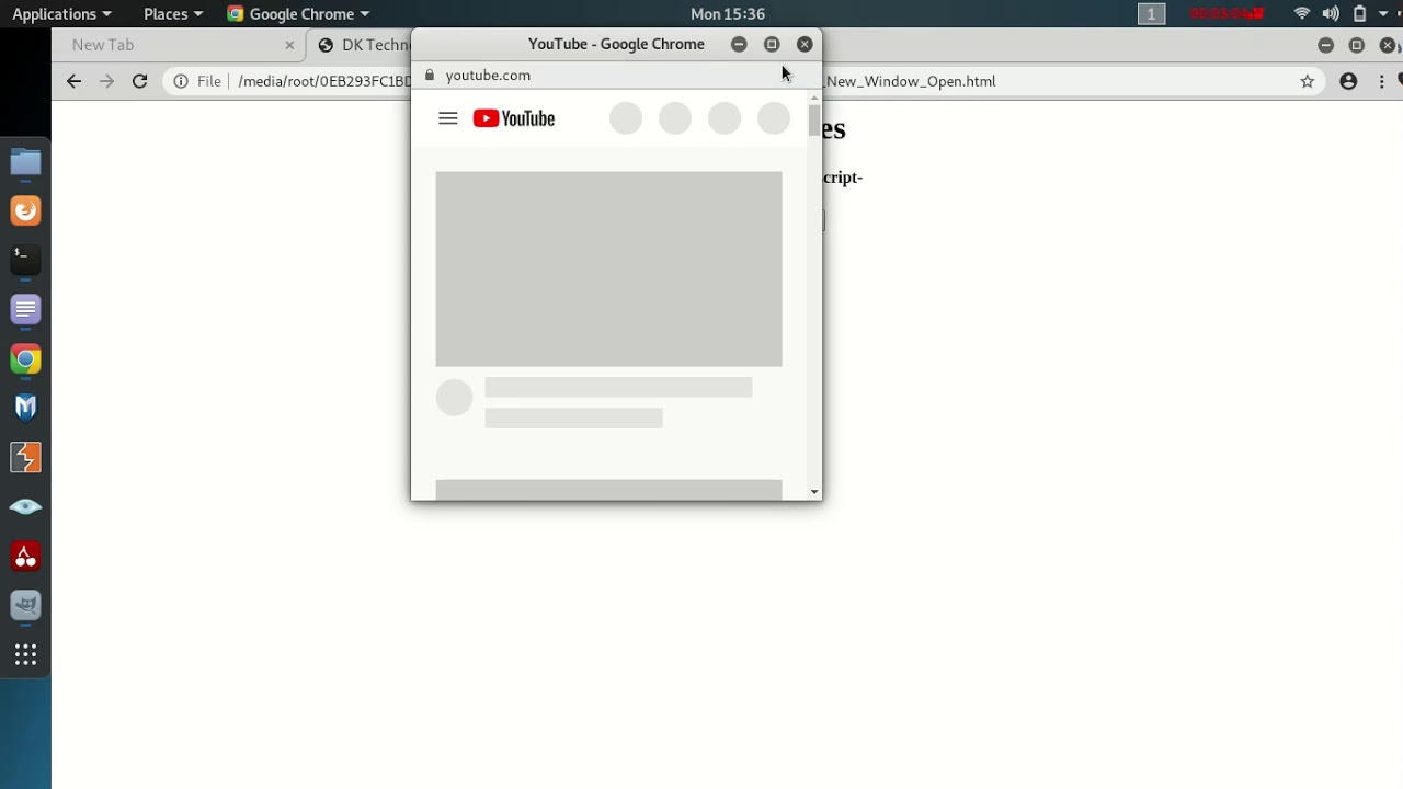 How to open new window using javascript - DK Technologies(Tamil)