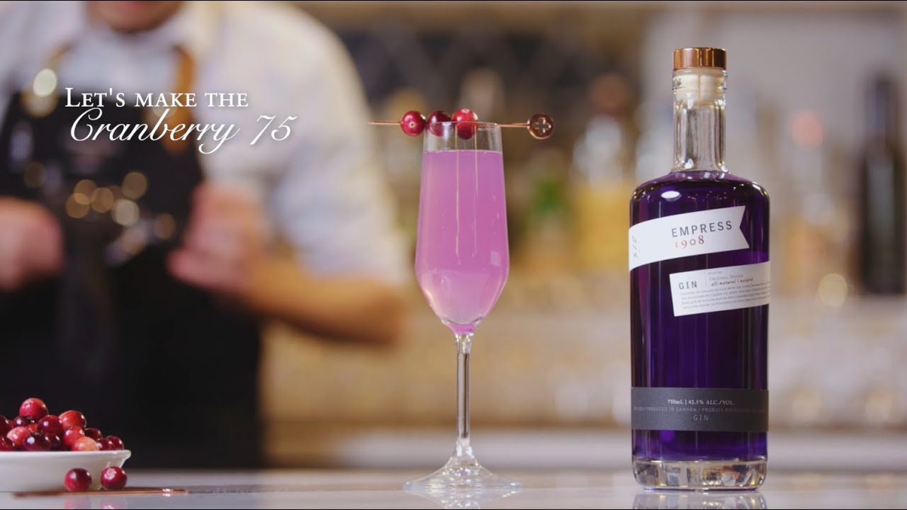 Cranberry 75 | Empress 1908 Gin