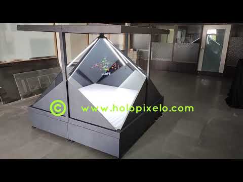 4K 4 Sided Pyramid 3D Holographic Display Manufacturer from Ahmedabad