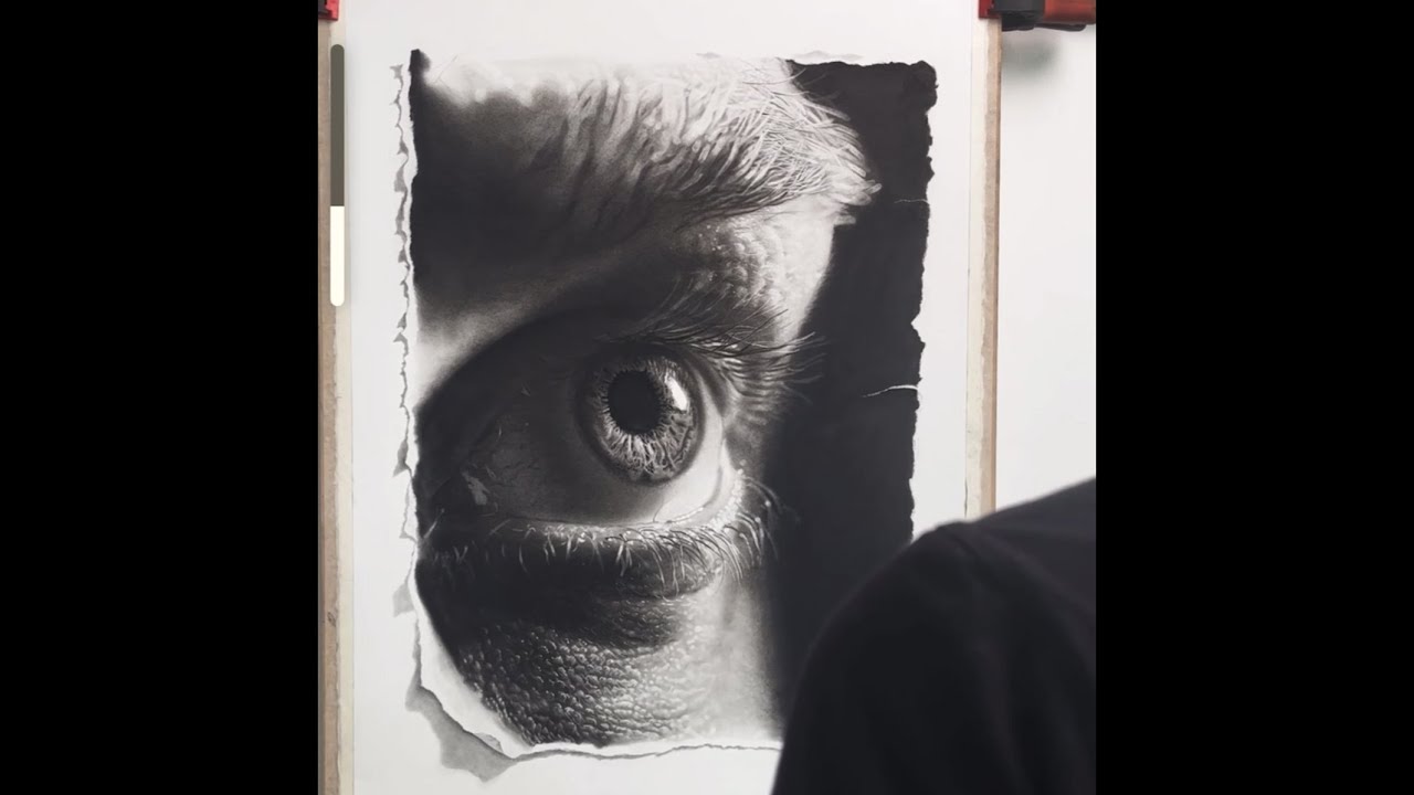 Just finished my latest charcoal drawing! #charcoal #pencilartist #hyperrealism #art