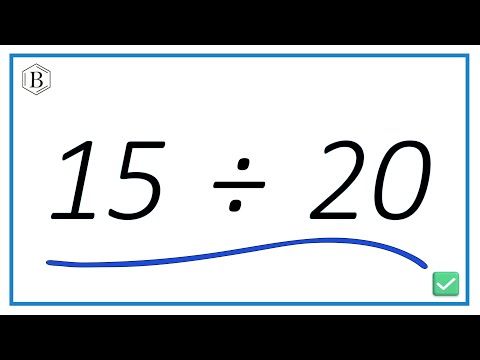 15 Divided by 20 (15 ÷ 20) Using Long Division – Step-by-Step Tutorial