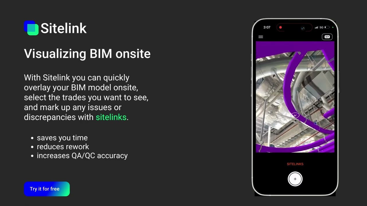 Sitelink: Visualizing BIM Onsite