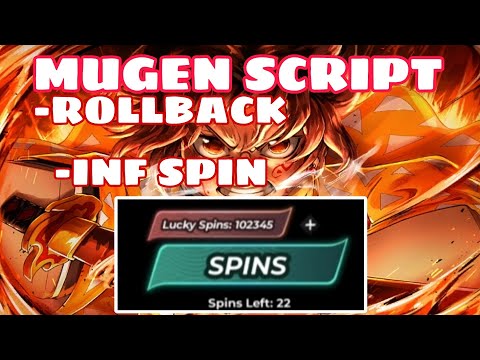 [RELEASE] 🌊 FREE MUGEN SCRIPT |⏳️ ROLLBACK | ♾️INF SPIN | OP🔥 | 📱MOBILE & PC💻