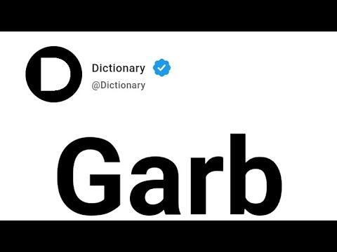 Garb Meaning In English