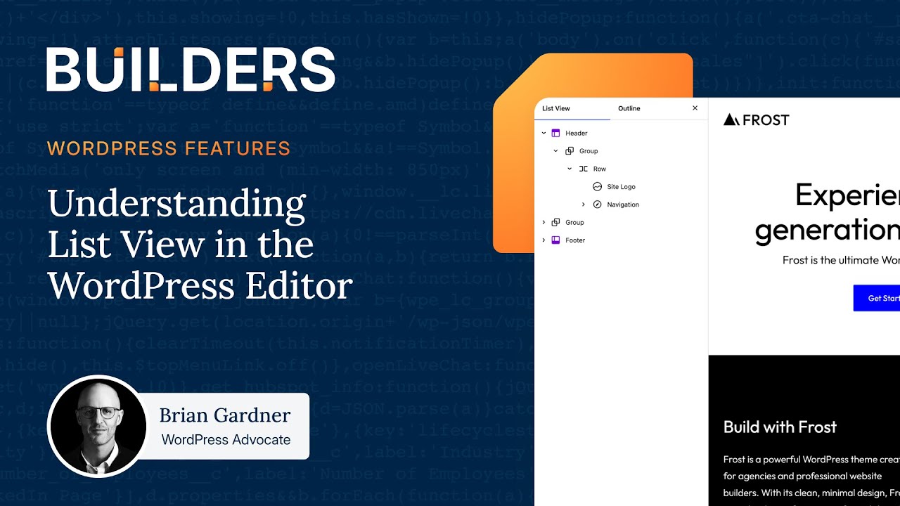 Understanding List View in the WordPress Editor