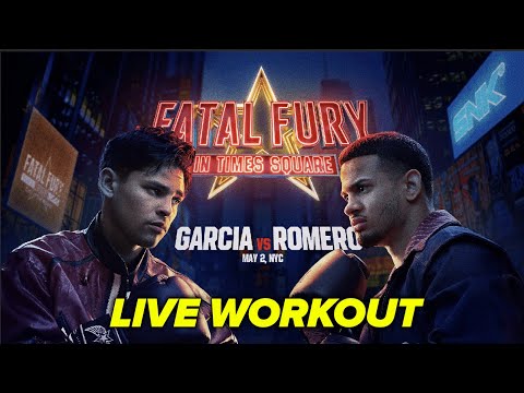Ryan Garcia vs Rolly Romero - FINAL WORKOUTS LIVE