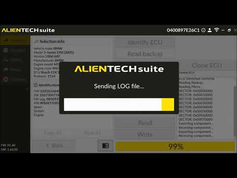 ECU CLONING EDC16CP35 BMW Engine ECU read with Kess 3