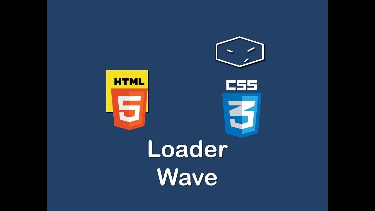 loader wave with html and css