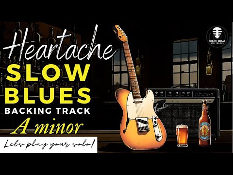 Jam Like a PRO with This A minor Heartache Blues Backing Track