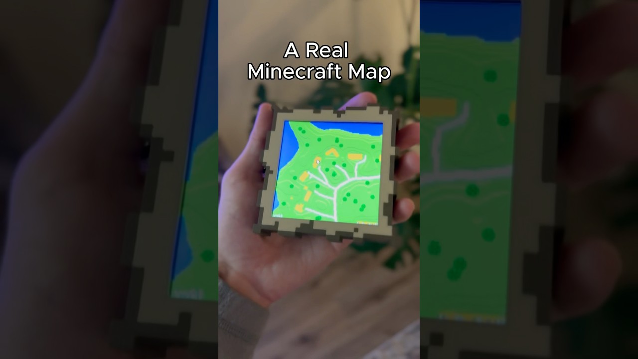 A Real Minecraft Map!