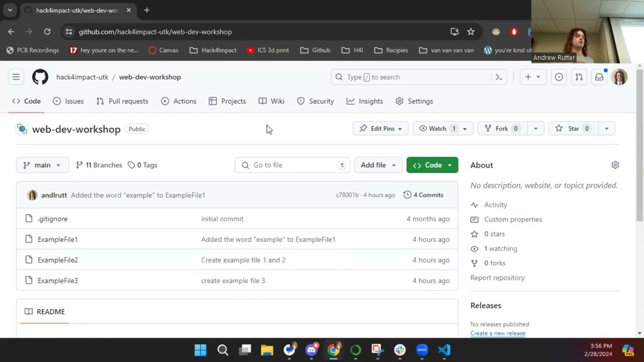 Spring 2024 Web Dev Workshop #1 - GitHub and Workshop Overview
