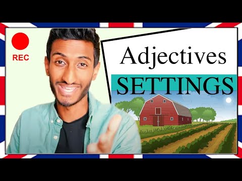 Adjectives to describe settings | Learn English Live