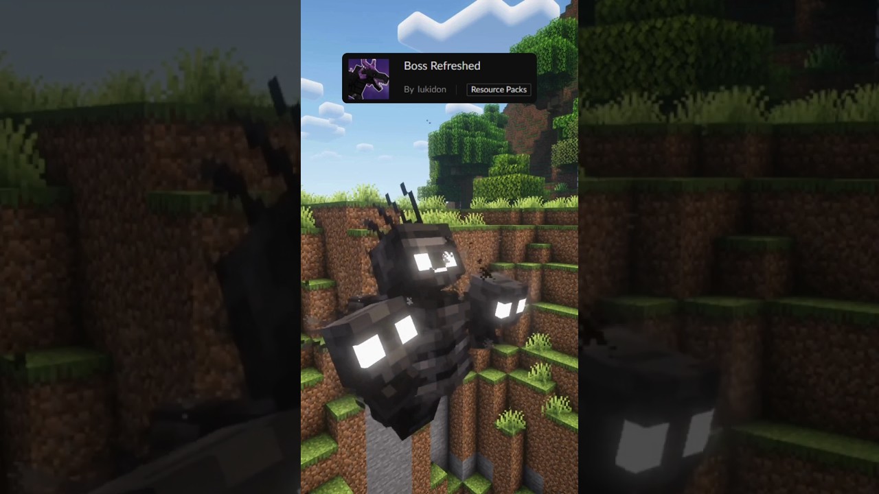🚨 Wither Minecraft texture packs! #minecraft #texturepack #resourcepack #mods
