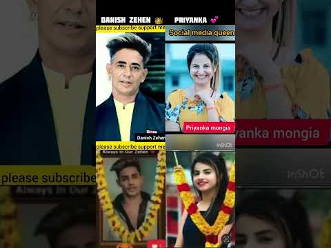 Danish zehen vs Priyanka #danishzehen #priyanka #viralvideo #oldandnew #shorts