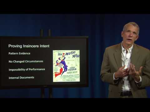 Contract Law 44 III Comment: Promissory Fraud