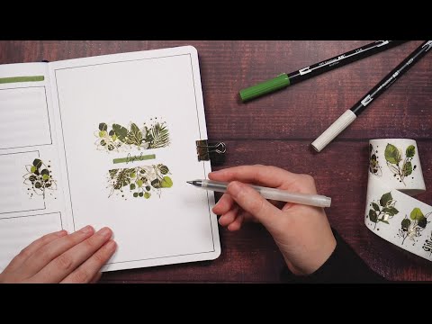 April 2025 Bullet Journal Setup ????