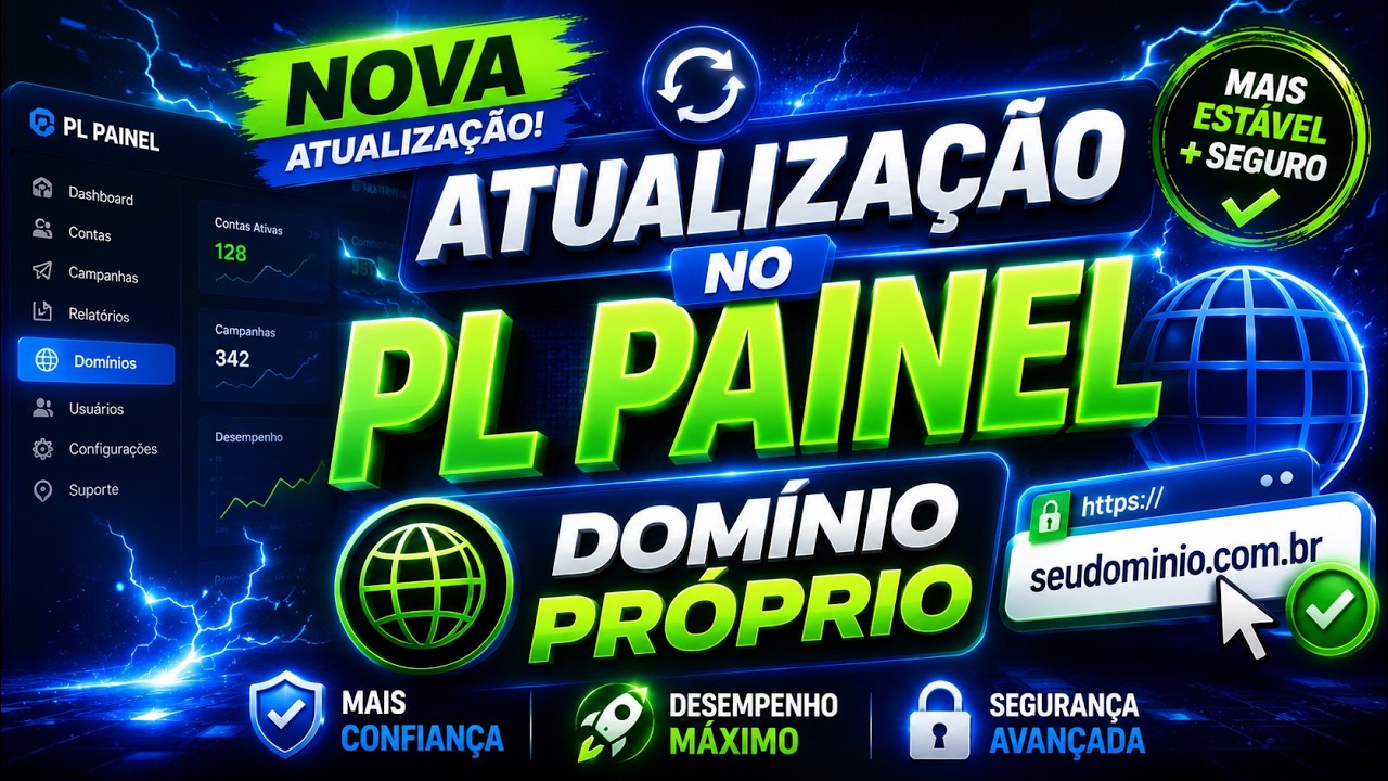 ATUALIZAÇÃO NO PL PAINEL: Agora com DOMÍNIO PRÓPRIO 🔥
