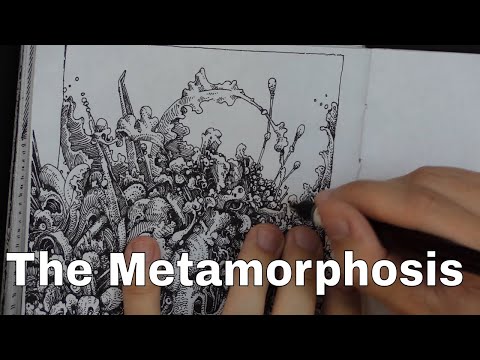 The Metamorphosis ~ Franz Kafka (audiobook and drawing)