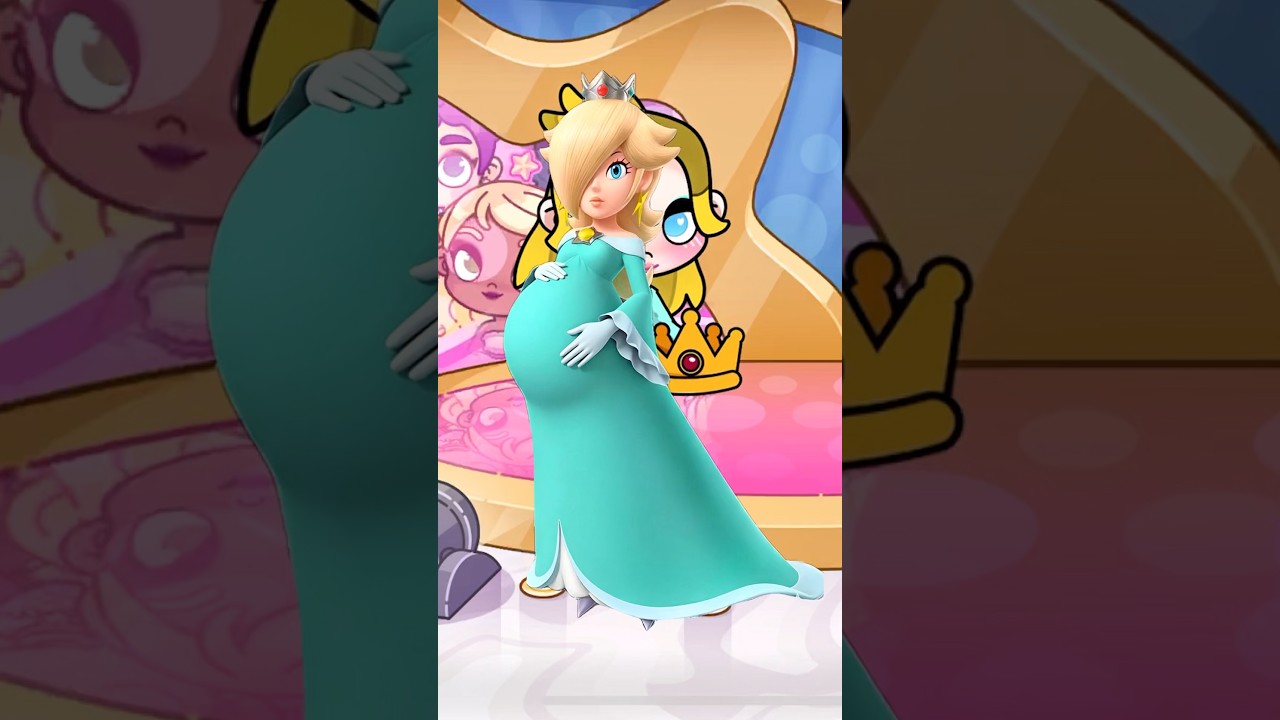 PREGNANT PRINCESS ROSALINA #disney #tocaboca #avatarworld #tocalifeworld #usa #supermario #fun #fyp