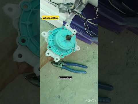 wash machine gearbox replace #washingmachine #gearbox #washing #semiautomaticwashingmachine