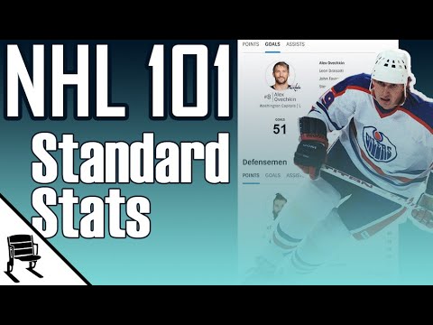 Intro to Standard Stats, Goals, Assists, Points and More | NHL 101
