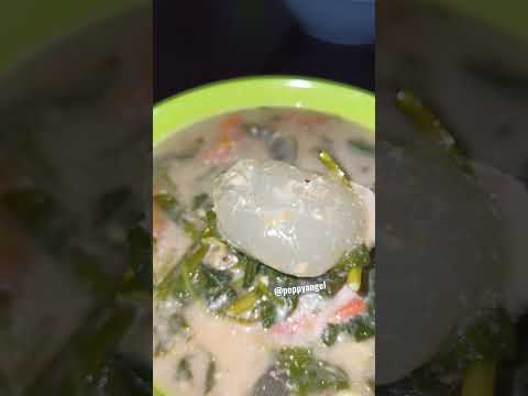 KAPURUNG dari tepung kanji MAKANAN KHAS SULAWESI #kapurung #makananindonesia