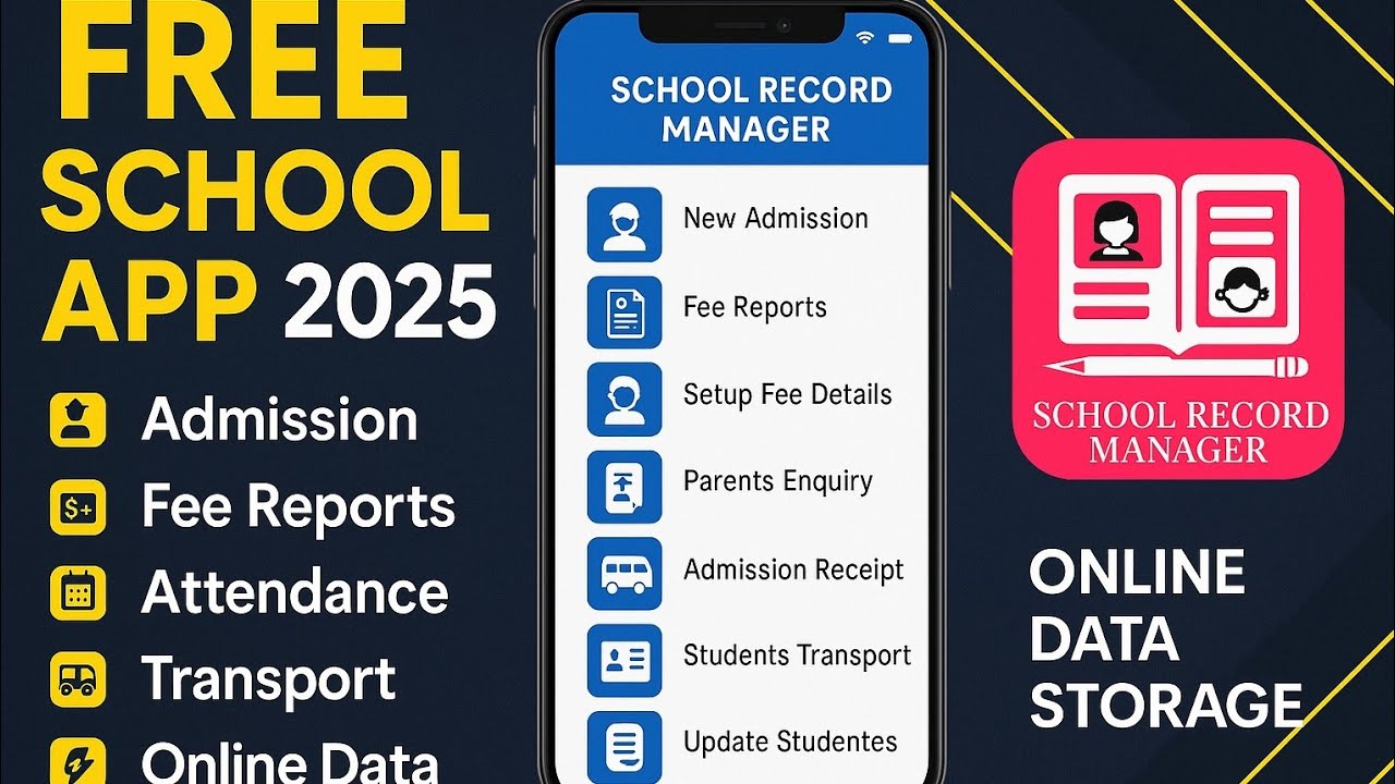 School Record Manager | Cloud-Based School Management App Free Download