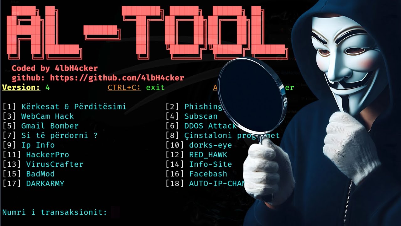 New All in One Albanian Hacking Tool | Complete Tutorial