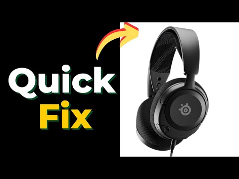 SteelSeries Arctis Nova 1 Mic Not Working Quick Fix!