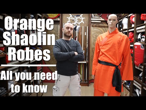Orange Shaolin Robes Review | All you need to know | Enso Martial Arts Shop