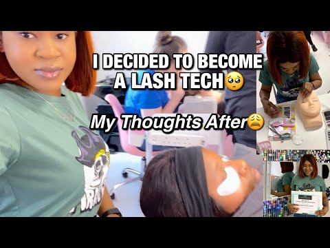 BECOMING A LASH TECHNICIAN UK | Becoming a Lash Extension Technician | How to become a Lash Tech UK
