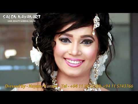 Bridal Dressing by Nayana Kumari at Salon Nayanart.