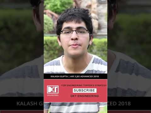 AIR 3 JEE Advanced 2018 Kalash Gupta | Best Physics books for JEE